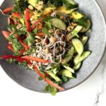 Soba Noodle, Mango & Peanut Salad - Wholesome by Sarah