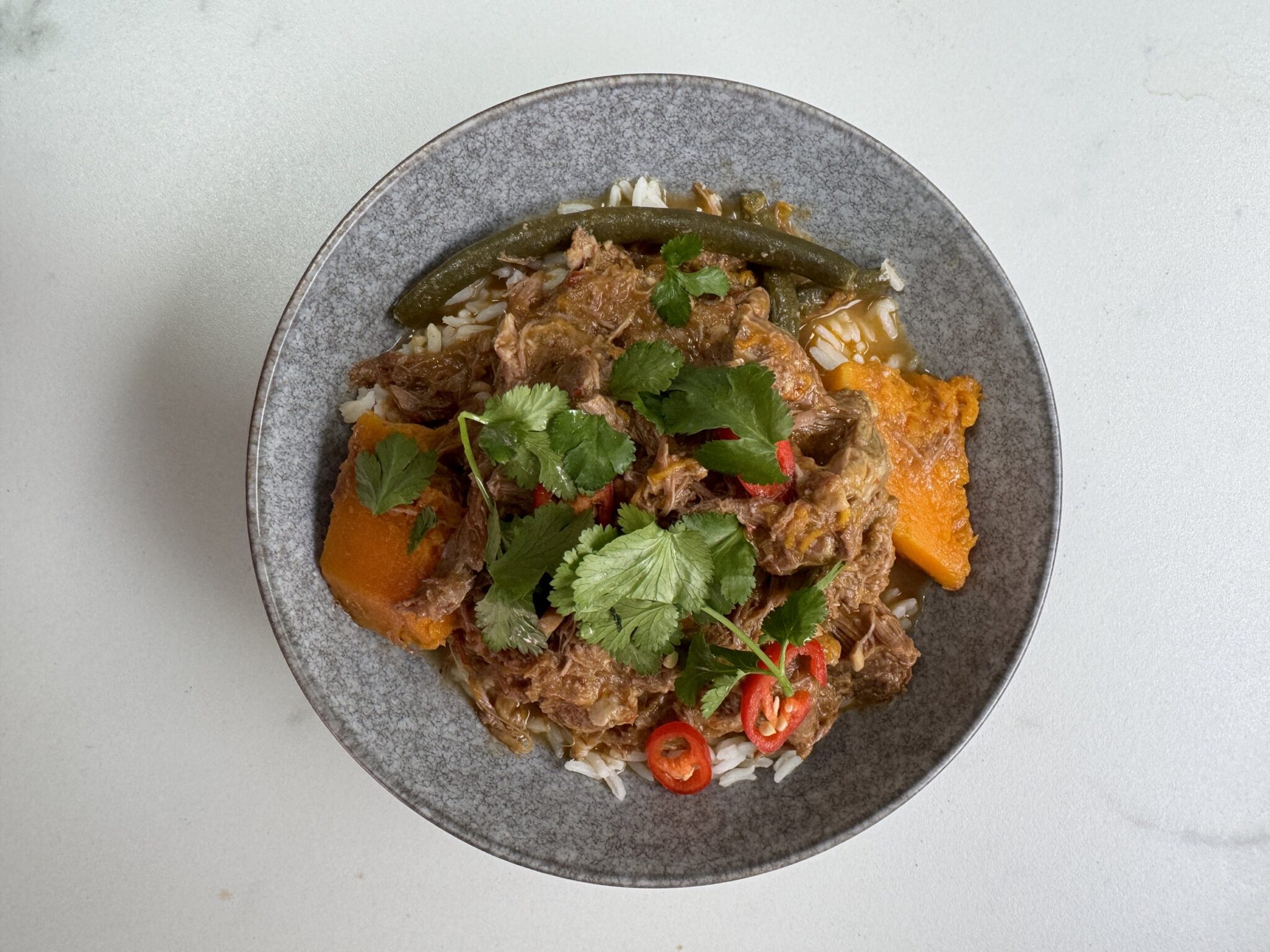 Slow Cooker Lemongrass Beef Curry - Wholesome by Sarah