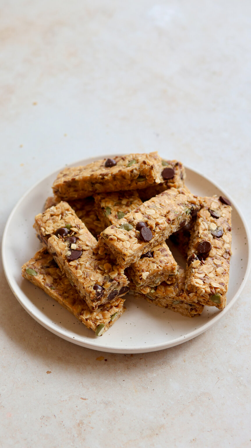 Biscoff & White Choc Slice - Wholesome by Sarah