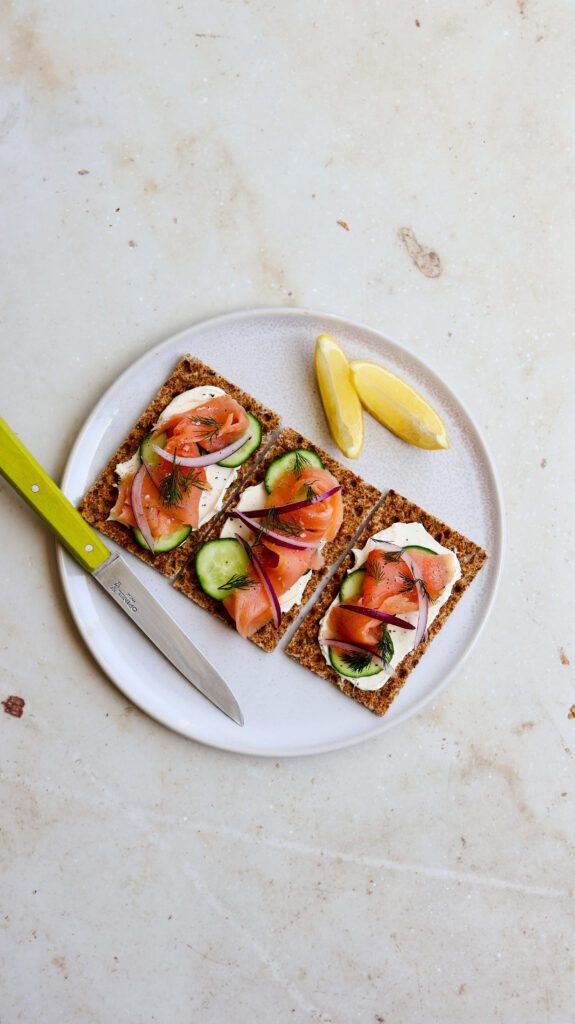 Salmon Crispbreads - Wholesome by Sarah