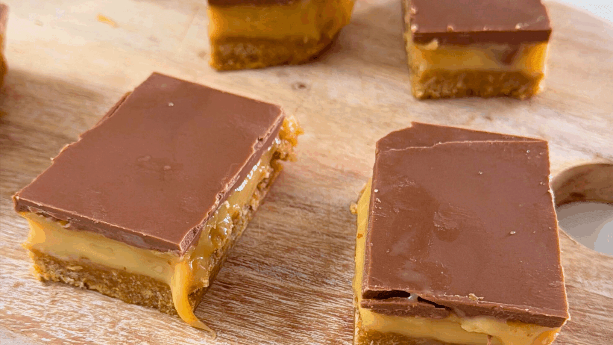 Raw Snickers Slice - Wholesome by Sarah