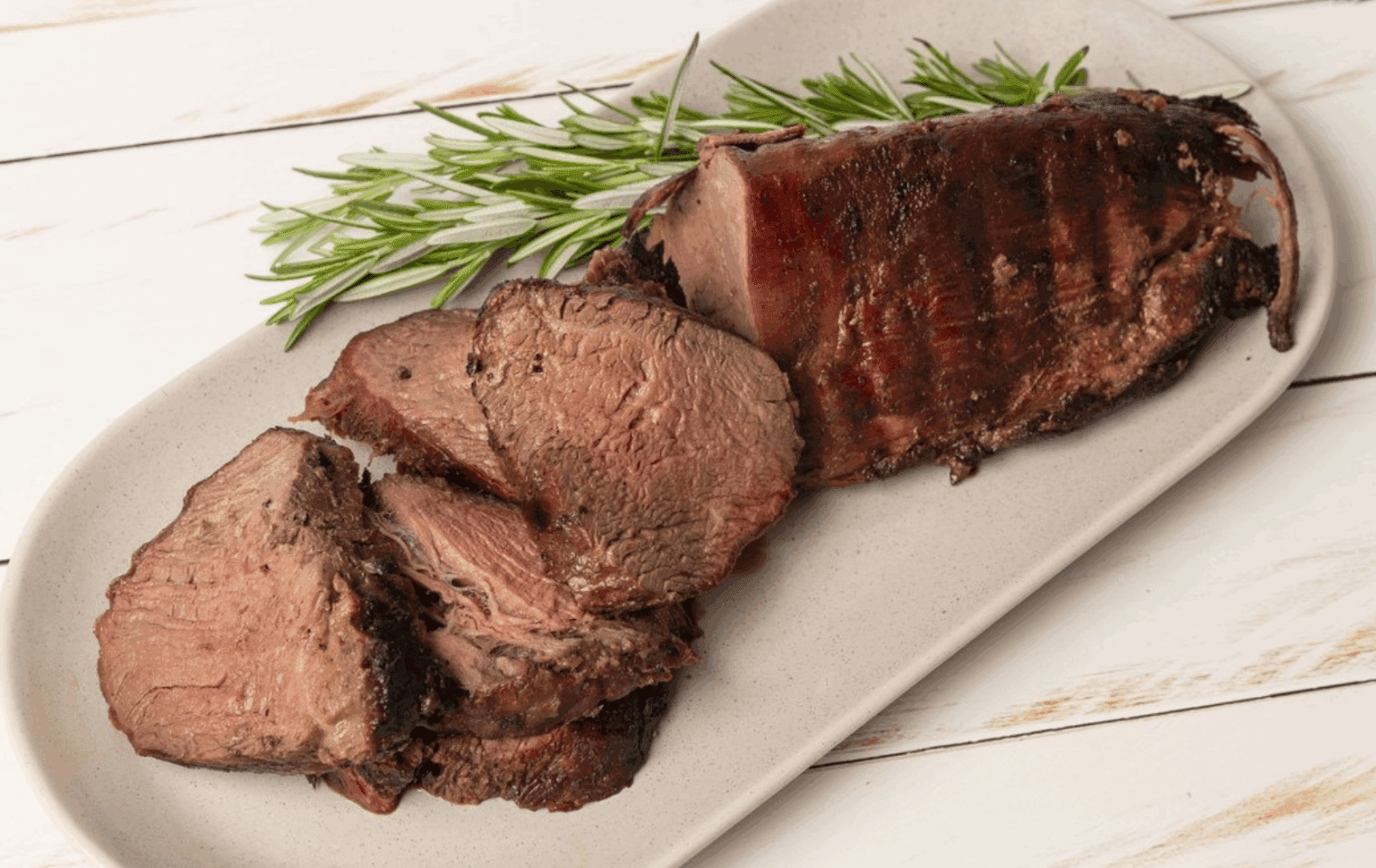 Whole Roasted Eye Fillet with Chimichurri - Wholesome by Sarah
